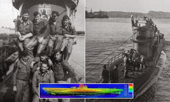 Βρέθηκαν υποβρύχιο και φορτηγό πλοίο από μάχη του Β’ ΠΠ [Εικόνες ...
