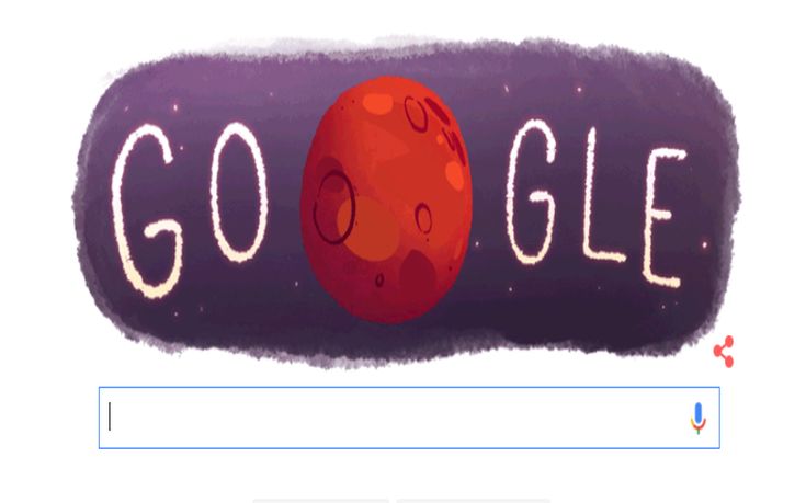 Αφιερωμένο στη συνταρακτική ανακάλυψη της NASA το σημερινό doodle ...