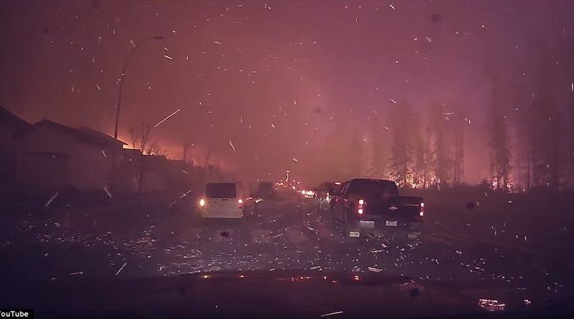 Εικόνες Αποκάλυψης από μέτωπο 49 πυρκαγιών στον Καναδά [φωτό-βίντεο ...