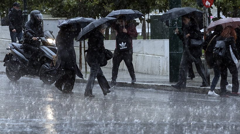 Σε εξέλιξη το κύμα κακοκαιρίας: Βροχές, καταιγίδες και χιόνια- Σταδιακή ...