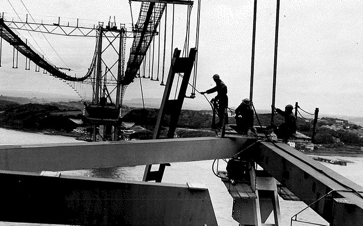 Η γέφυρα που για να χτιστεί χρησιμοποιήθηκαν 40.000 τόνοι ατσάλι και ...
