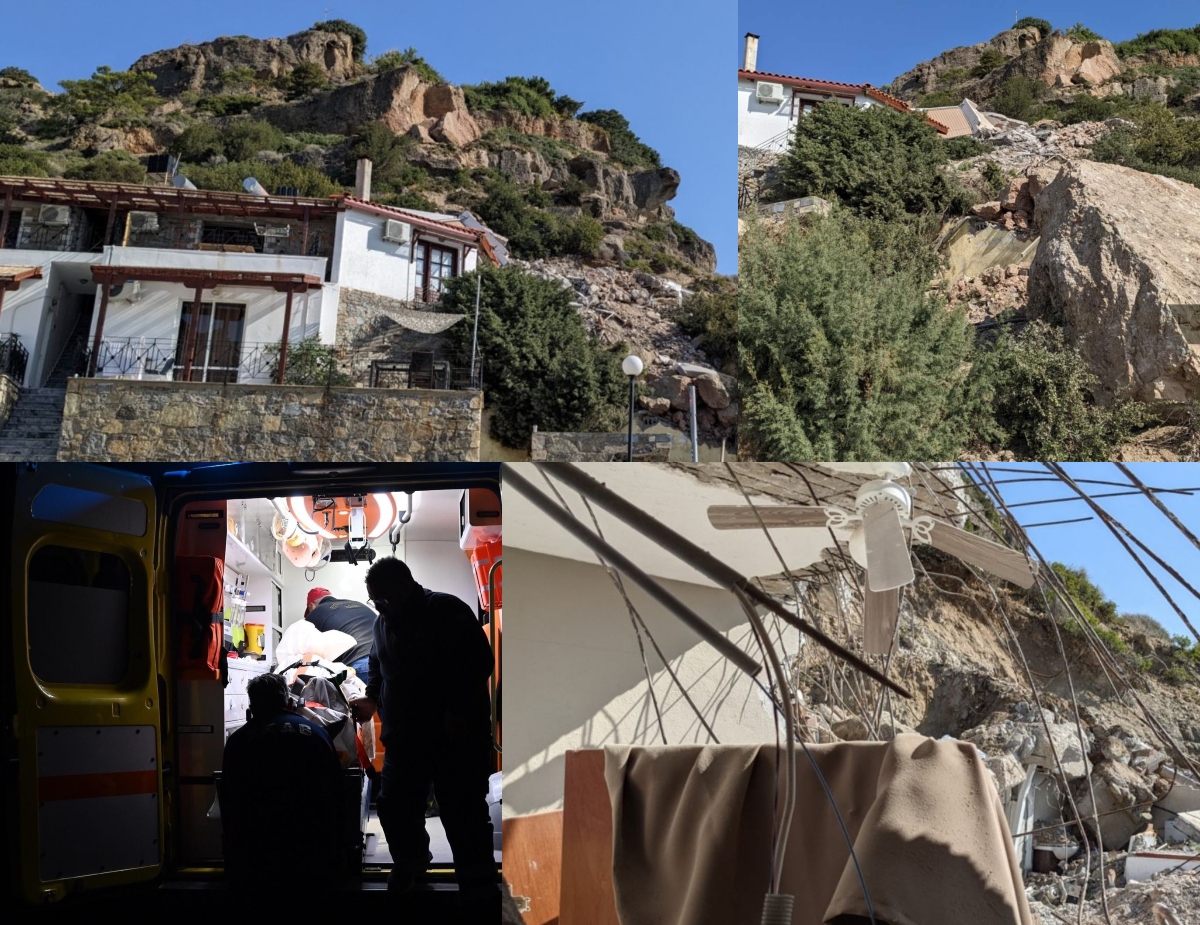 Φονική κατολίσθηση βράχου στην Ιεράπετρα Κρήτης: Έψαχναν στα χαλάσματα ...
