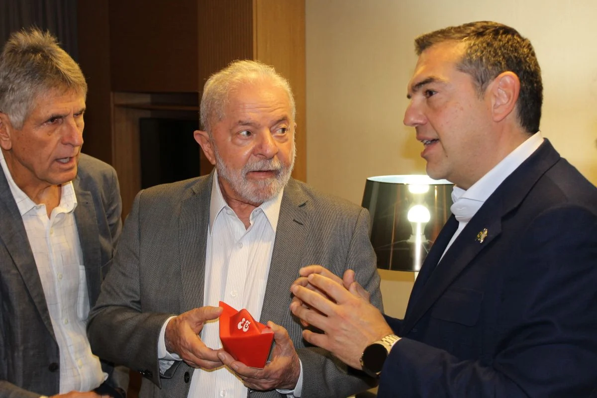 Η πρώτη συνάντηση του νέου προέδρου της Βραζιλίας Ιγκνάσιο Λούλα Ντα ...