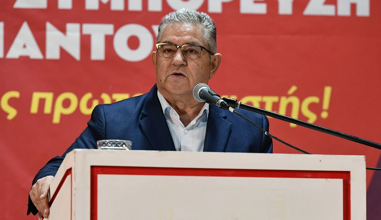 Δ.Κουτσούμπας: «Δεν θα αφήσουμε να ξεχαστεί το έγκλημα στα Τέμπη ...