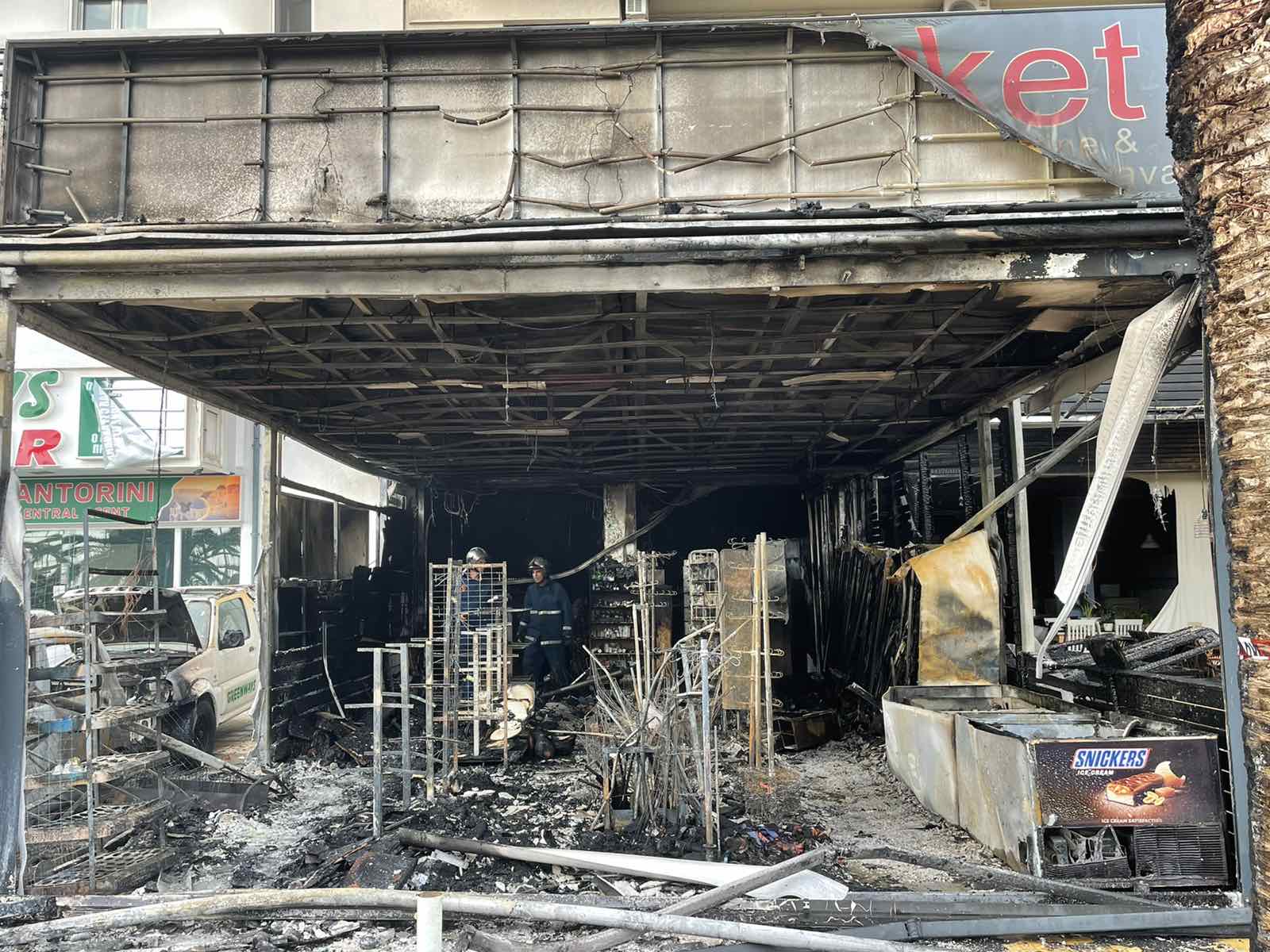 Ρέθυμνο: Ανήλικος προκάλεσε την καταστροφική φωτιά σε σούπερ μάρκετ ...