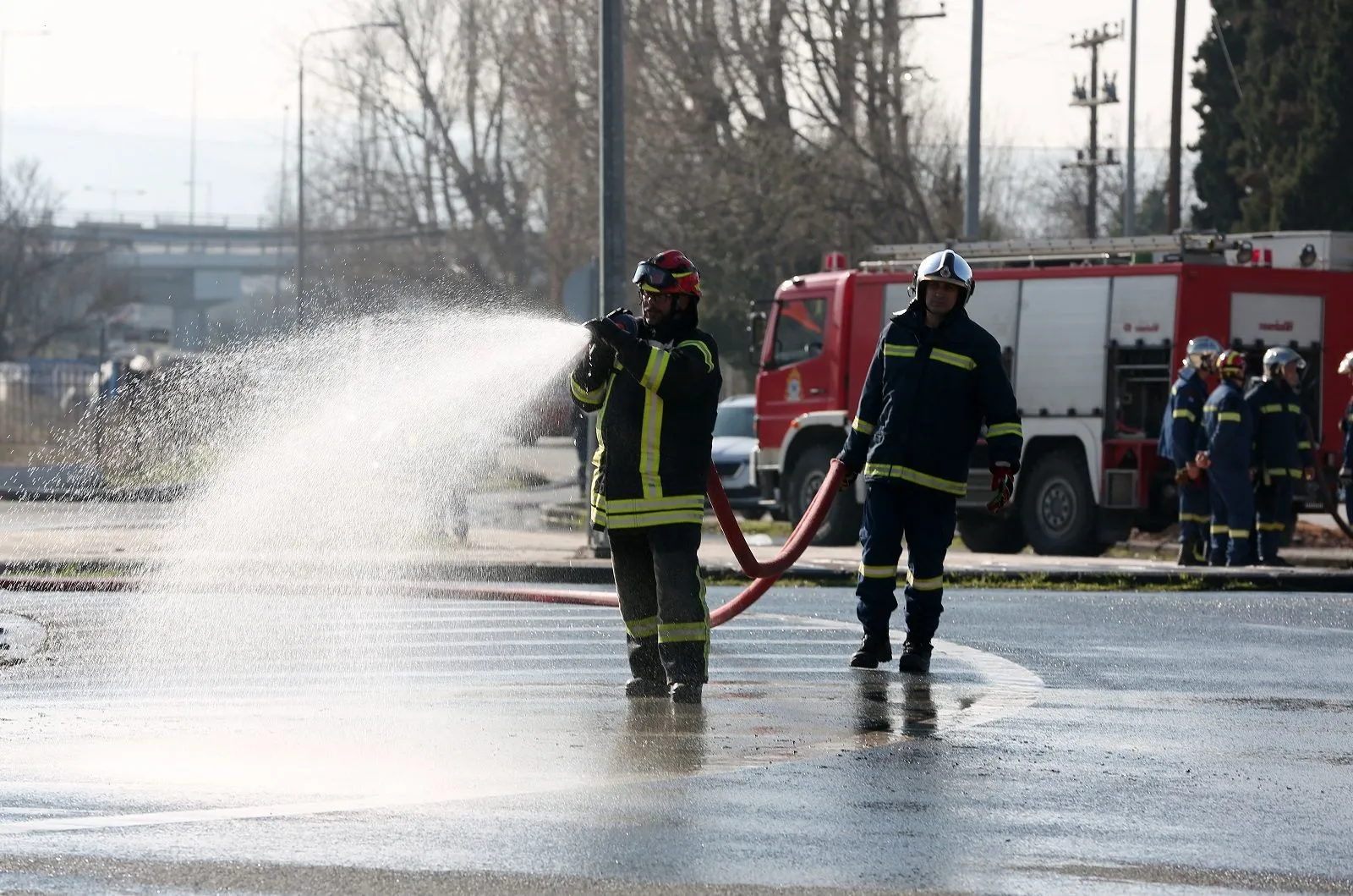 Θέρμη: Αποκαταστάθηκε το πρόβλημα με τη διαρροή φυσικού αερίου από τον ...
