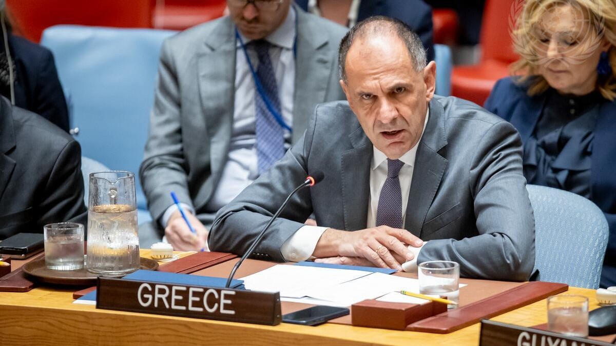 Γ.Γεραπετρίτης από τον ΟΗΕ για το παλαιστινιακό: «Μόνη λύση η ύπαρξη ...