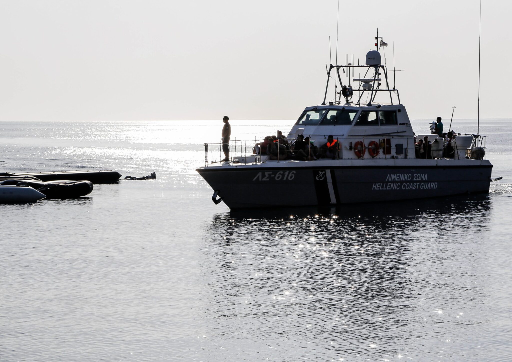 Συνάντηση των αντιπροσωπειών της ελληνικής Ακτοφυλακής με την τουρκική ...