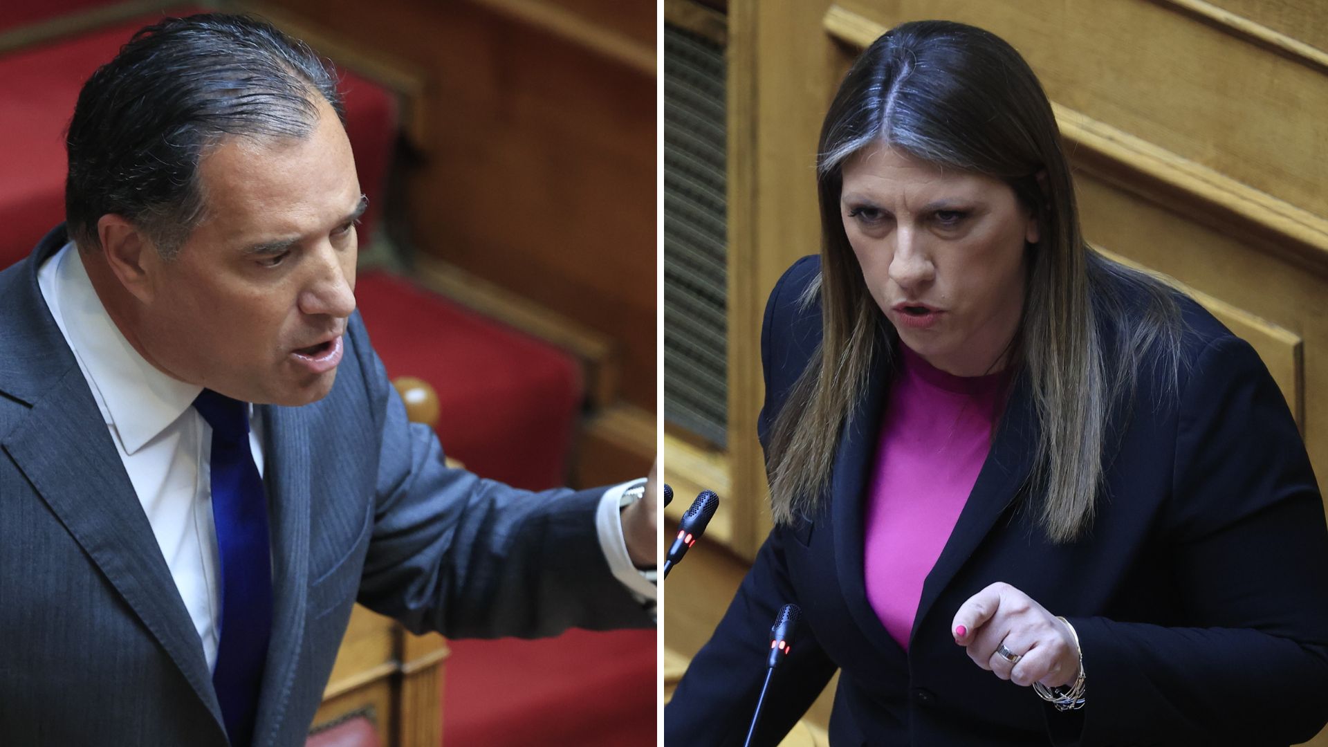 Σφοδρή διαμάχη Α.Γεωργιάδη με Ζ.Κωνσταντοπούλου: «Είσαι μεγάλη ψεύτρα ...